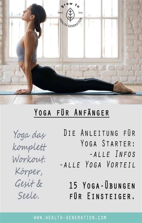 Yoga Für Anfänger Übungen Yoga übungen Yoga Anfänger Yoga