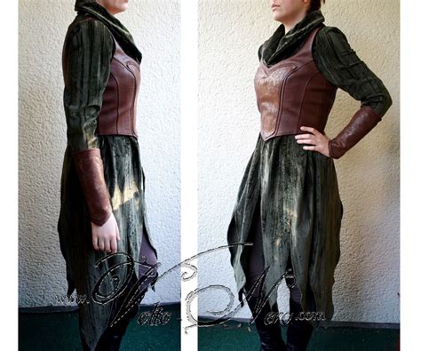 Tauriel Bodice Costume The Hobbit Elven Dress Hobbit Costume Elven