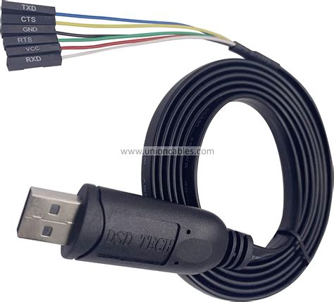 Usb To Ttl 33v Serial Cable 18m Industrial Grade Ftdi Ft232rl Chip For Programmers Hardware