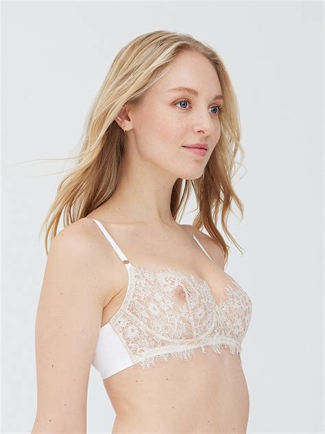 Entice Lace Balconette Bra Skarlett Blue Sheer Bra Skarlett Blue
