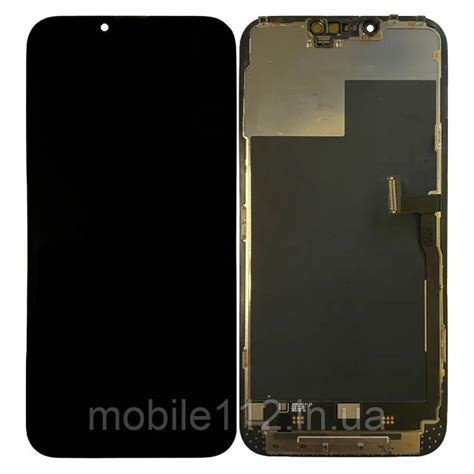 Екран (дисплей) Apple iPhone 13 Pro Max з тачскріном чорний оригінал ...
