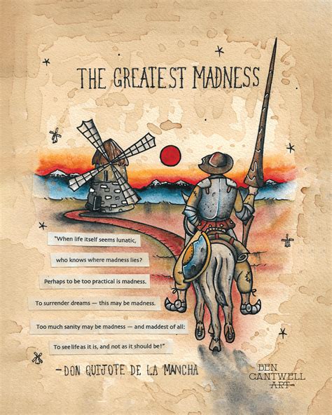 Quixote Quotes Don Quixote Quote Photographic Print For Sale By