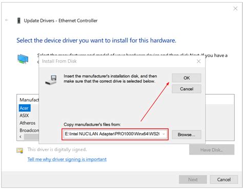 Install Intel Nuc Network Adapter Driver On Windows Server And Tech With Jasmin