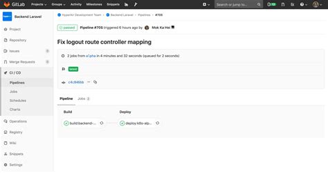 deploy a laravel application to kubernetes using gitlab ci by edward