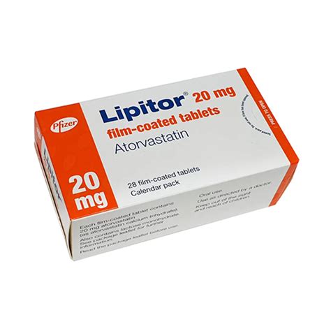 Atorvastatin 20mg 28 Tablets