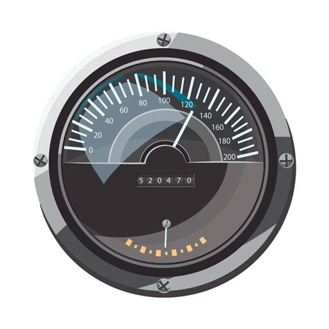 Large Round Speedometer Icon Cartoon Style 14507986 Vector Art At Vecteezy
