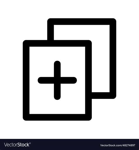 Add Layer Icon Royalty Free Vector Image Vectorstock