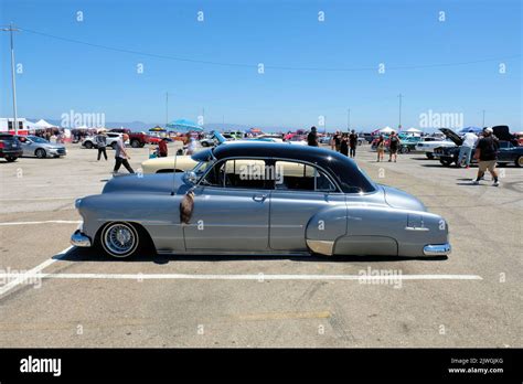 Lowrider Four Door Sedan 1940s 1950s Classic Car Restored At A Car