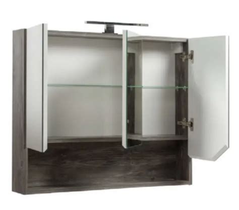 Купити Шафа навісна дзеркальна ЗШ Тера 85 Sg 33249 в інтернет магазині ДЕУС магазин