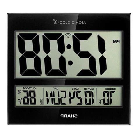 Sharp Atomic Clock Atomic Accuracy Never