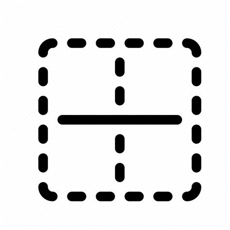 Border Cell Column Horizontal Row Spreadsheet Table Icon Download On Iconfinder