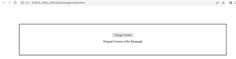 How To Change The Content Of A Paragraph Using JavaScript Programmingempire