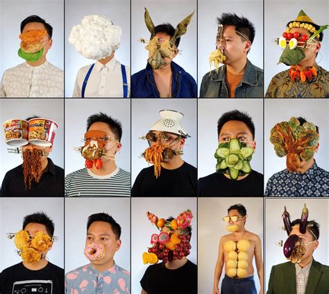 The Instagram Favorite Artist Who Makes Masks Out Of Food Is The Star