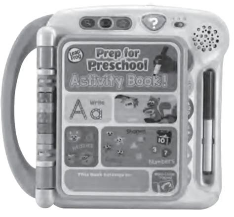 Leapfrog Preschool For Prep Book Activity Instruction Manual