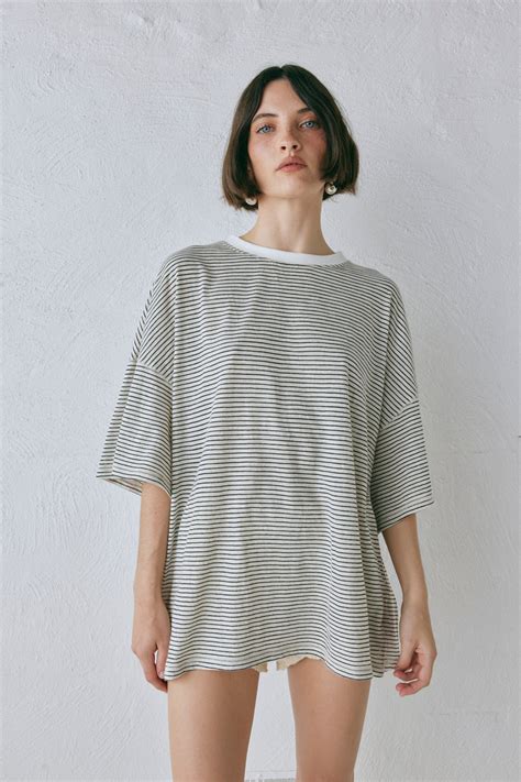 Willow Tee Stripe Vrg Grl