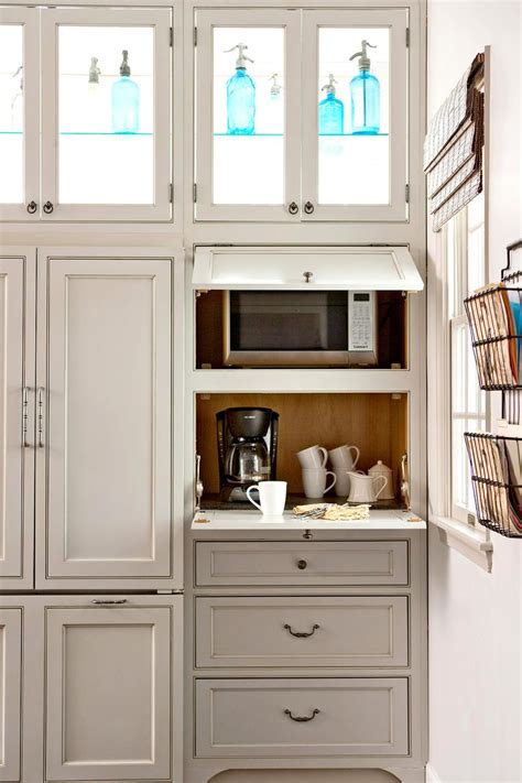 7 Space Saving Ways To Integrate A Microwave In The Kitchen