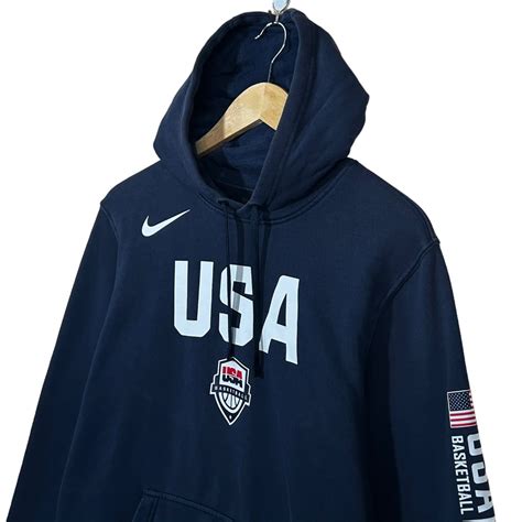 나이키 Usa 농구 빅로고 네이비 후드티 Xl 후루츠패밀리