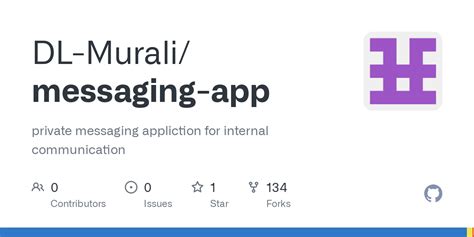 Github Dl Muralimessaging App Private Messaging Appliction For