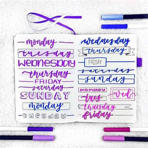 Easy And Fun Header Ideas For Cute Notes Masha Plans
