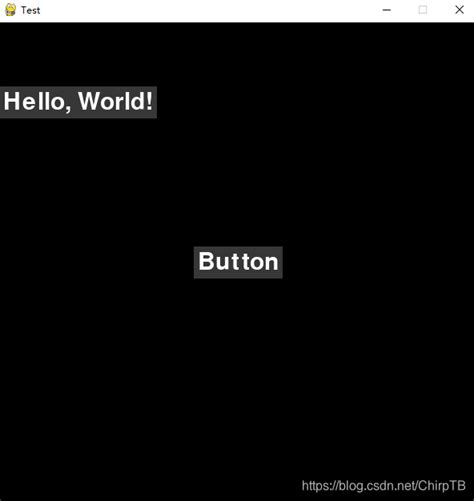 Python Pygame 使用pygame写一个小型的gui（一）标签和按钮pygame Background Button Csdn博客