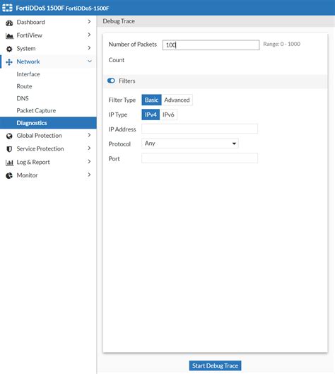 Diagnostics Fortiddos F 703 Fortinet Document Library
