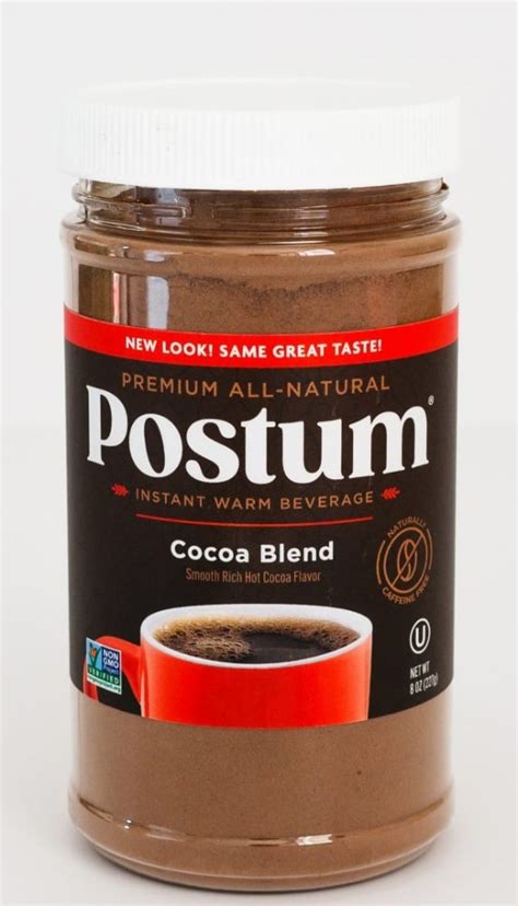 Postum® Caffeine Free Cocoa Blend Instant Coffee Alternative 8 Oz