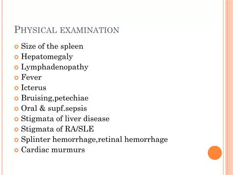 Approach To Splenomegaly Pptx