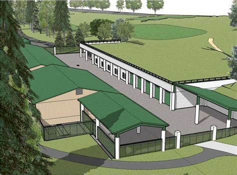 Sustainable Maintenance Facility With Green Roof