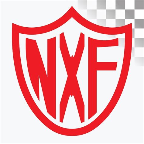 Premium Vector Nxf Letter Logo Design