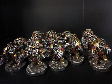Imperial Fists Cataphractii Terminators For 40k And 30k Rwarhammer40k