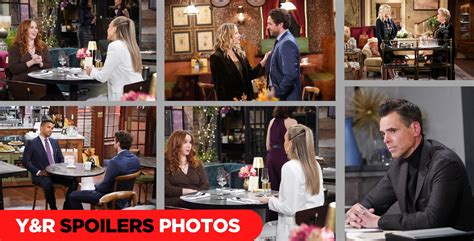 Young and the Restless Preview Photos: Intense Discussions & Flirting
