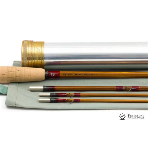 Aroner Marc Hunt Pattern 76 32 4wt Bamboo Rod Versatile Spinning