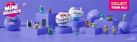 Mini Brands Disney Mini Brands Series 3 Capsule Figures Amazon Canada