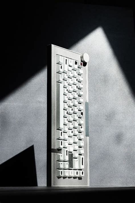 Modern Minimalist Keyboard Design By Geistmaschine In 2024 Workspace