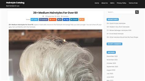 Medium Length Hairstyles For Women Over 60 Beauty Tips