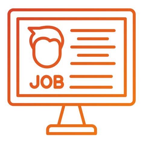 Application Generic Gradient Outline Icon Application Generic Gradient Outline Icon