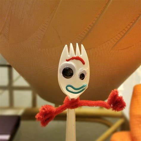 Make Forky From Toy Story 4 Toy Story Crafts Toy Story Party Toy