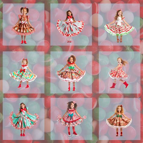 Holiday Candy Girl Model Overlays Meg Bitton Productions