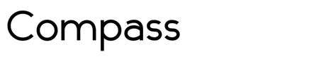 Compass Font Compass Font Download