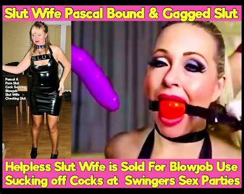 Helpless Bound And Gagged Sex Slave Cock Sucking Slut Wife Sucking Off A Dildo Deepthroat