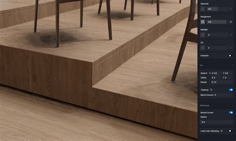 D5 Render 2 3 Round Corner Outlineandao Mode And More On Behance