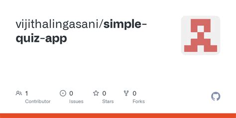 Github Vijithalingasanisimple Quiz App