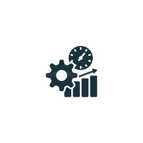 Performance Management Icon Monochrome Simple Virtual Assistant Icon
