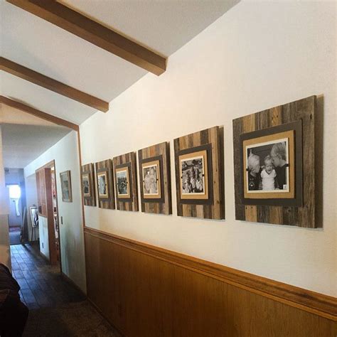Triple White And Sea Mist Washed Reclaimed Wood Picture Frame Three 4 X 6