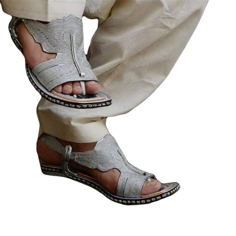 Handmade Chappal Traditional Lawa Khari Sandal For Men Ps 64 Darazpk