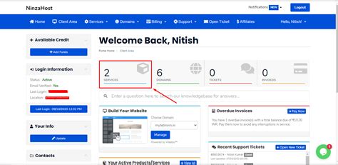 How To Login Into Cpanel Step To Login Into Cpanel Ninzahost