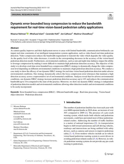 dynamic error bounded lossy compression to reduce the bandwidth