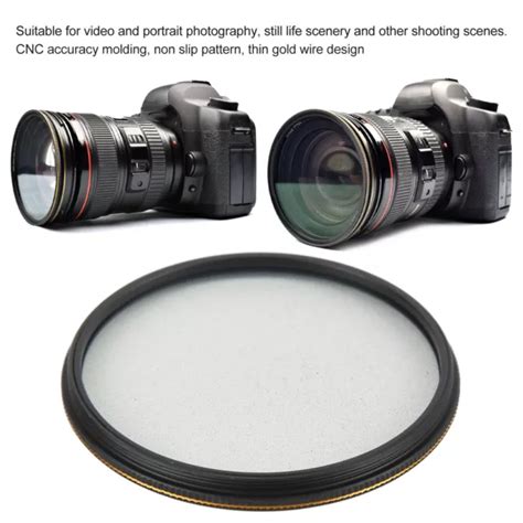 72mm14 Diffusion Camera Filter Black Diffusion 14 Filter Mist