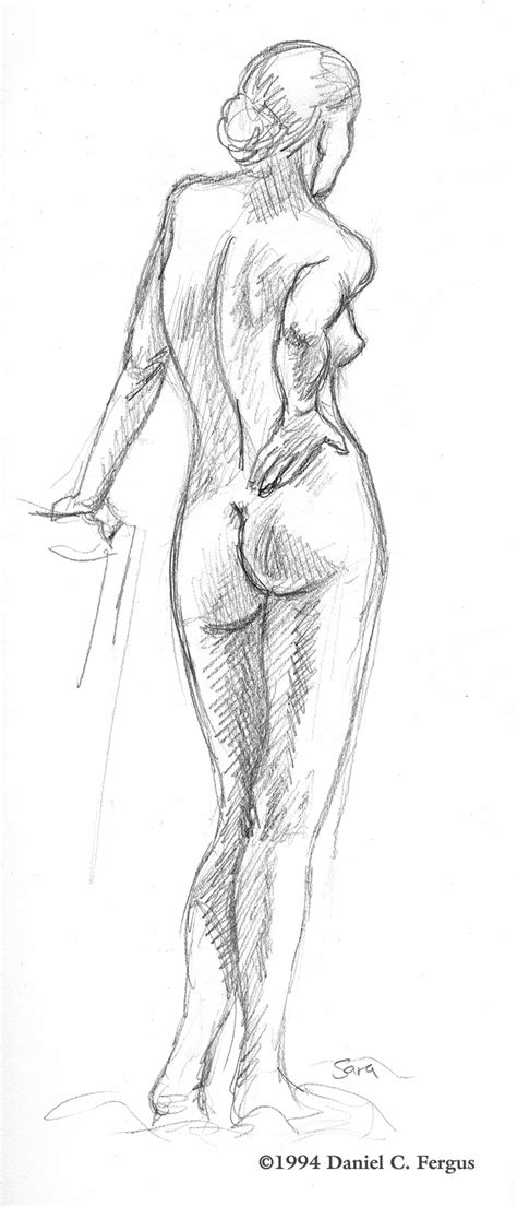 Drawings Charcoal Nudes By Daniel C Fergus Danfergusdesign