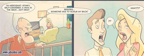 Busty Blonde Gets Fucked In The Bathroom In Comics Old Man Jefferson 2